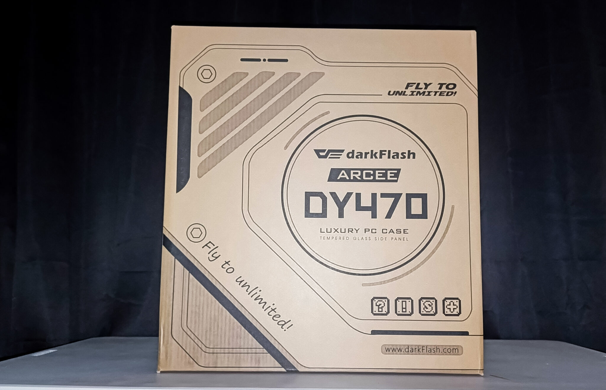 Unboxing and Review of DarkFlash Arcee DY470 - DigitalDavao